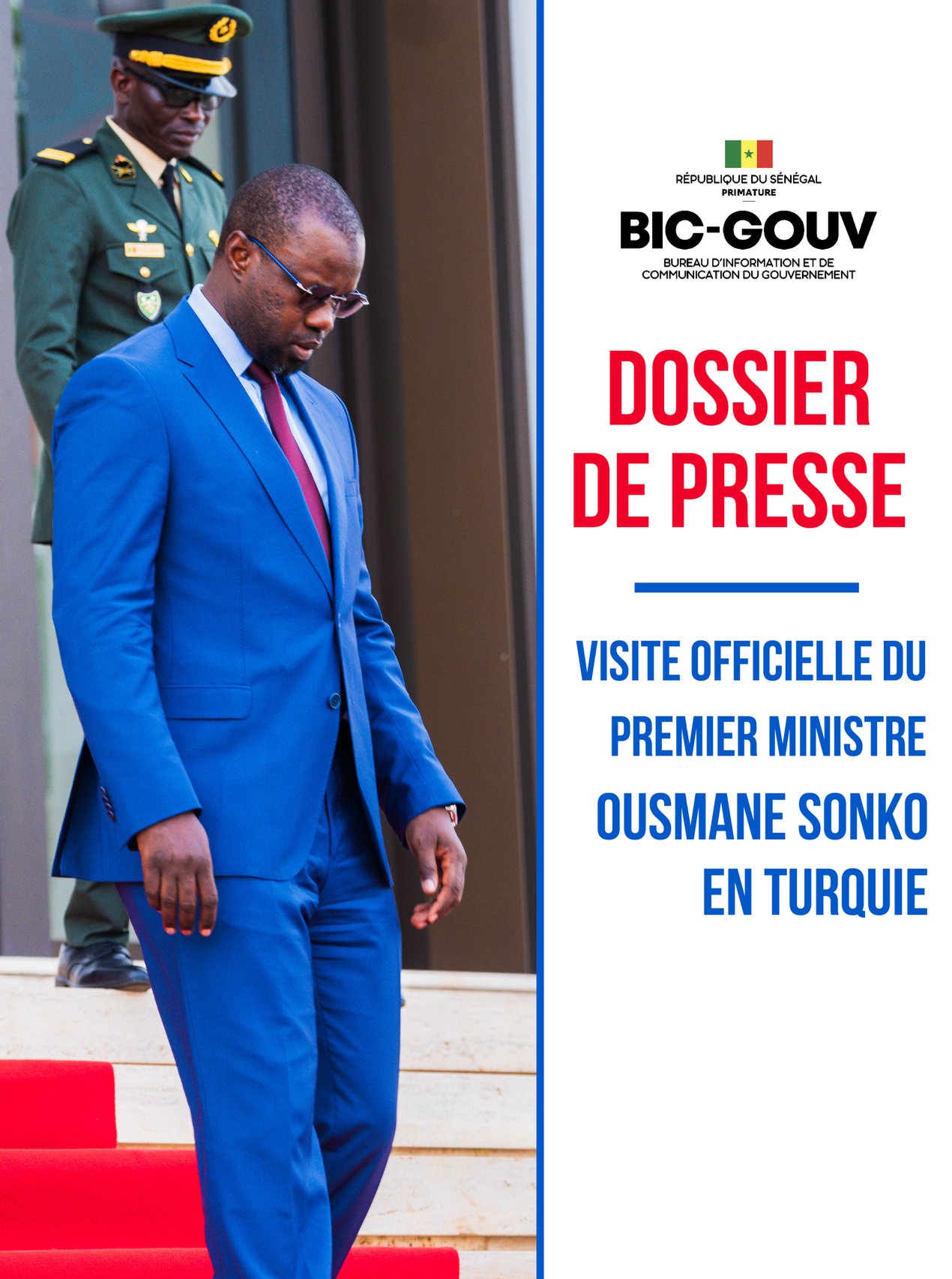 Diplomatie: Arrivée du Premier ministre, Ousmane Sonko, à Ankara – Sen ...